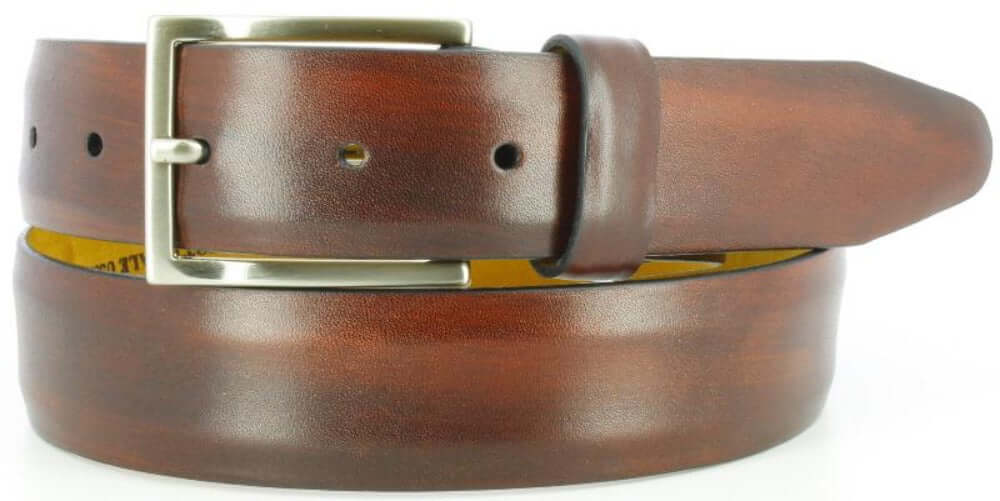 Premium Italian Calfskin Leather Jackson Belt | Remo Tulliani